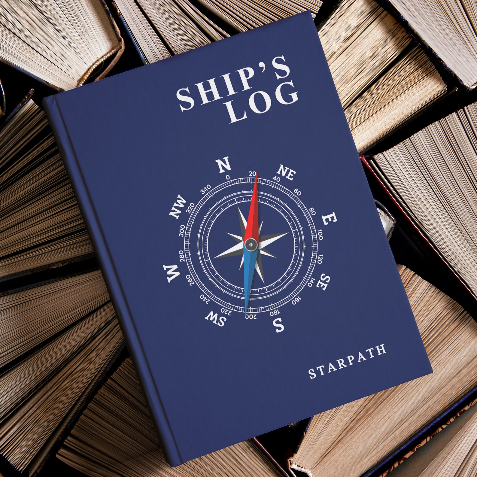 Custom Ship's Log, Nautical Notebook, Personalized Captain's Log Book ...
