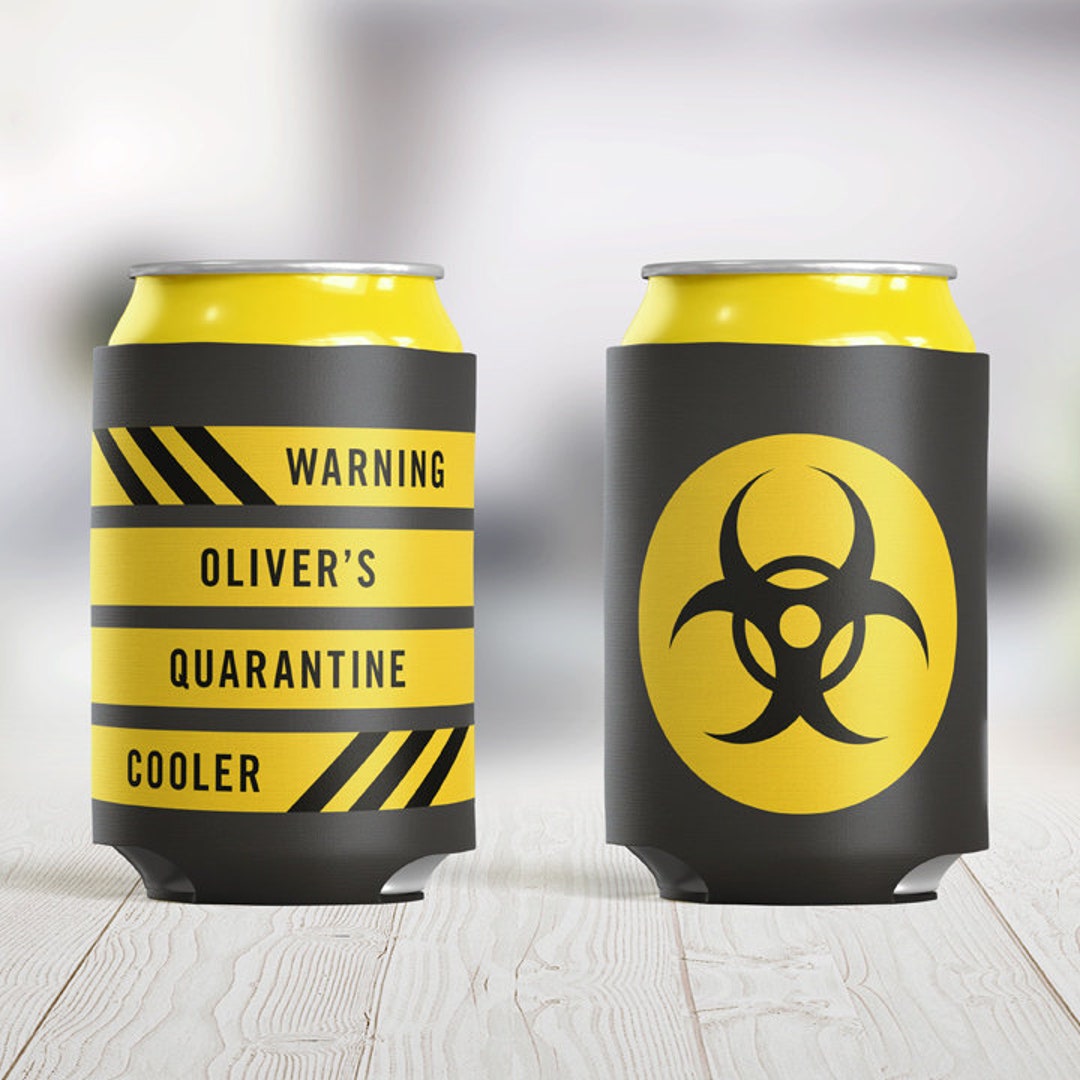 Funny Quarantine Gift for Him or Her: Custom Beer Cooler. Personalized ...