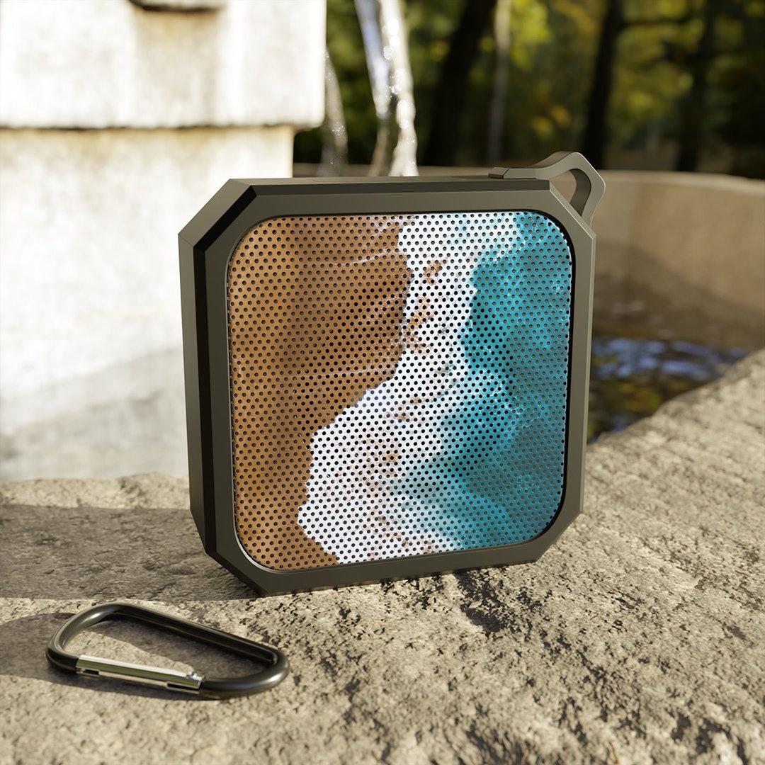 Beach Blue Bluetooth Speaker Portable Rechargeable Bluetooth - Etsy