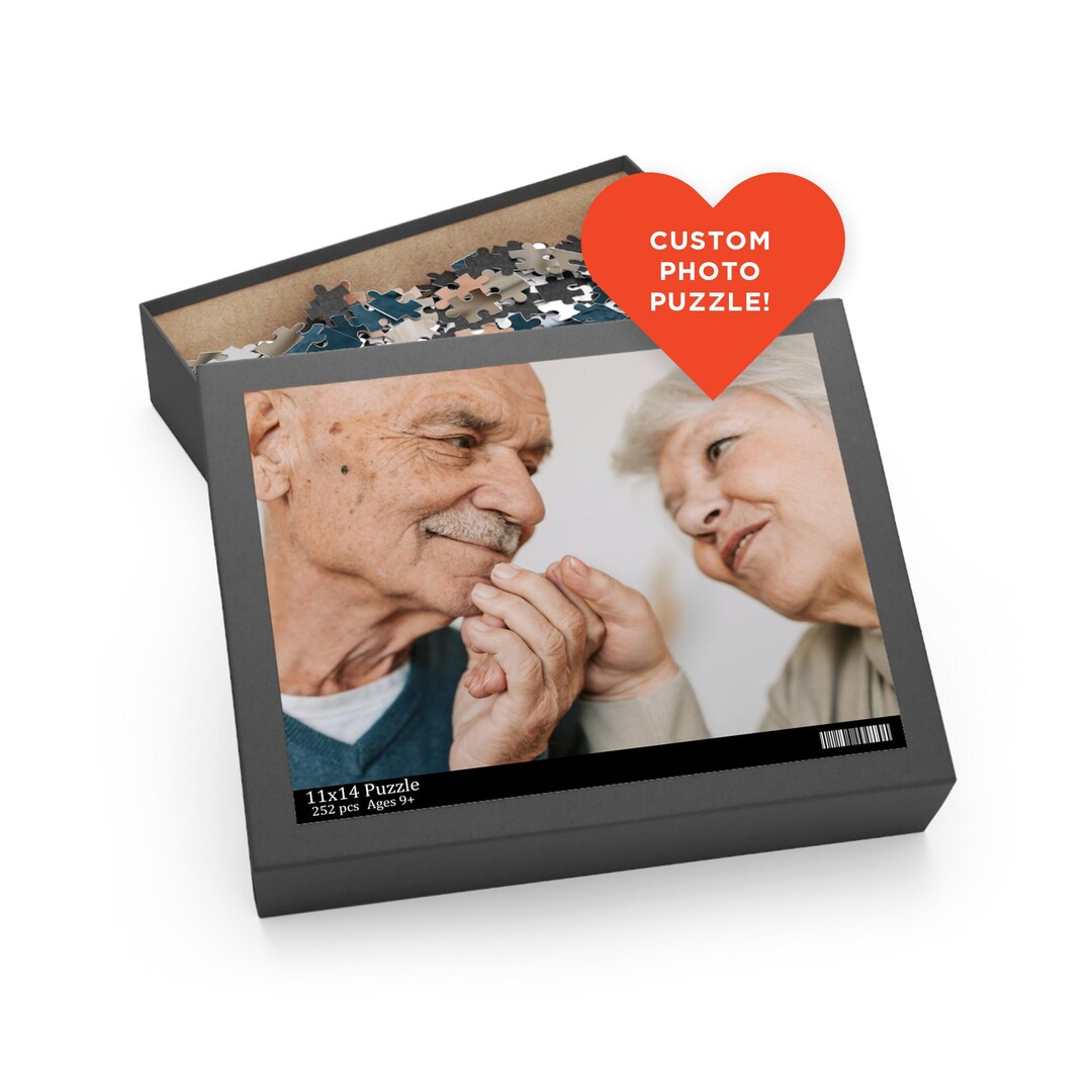 Custom Picture Puzzle, Personalized Photo Puzzle, Unique Couple Gift ...