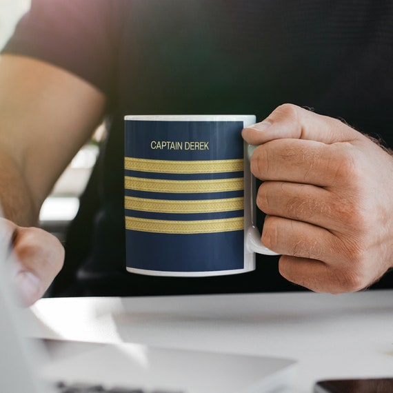 Personalized Pilot Mug Aviation Mug Custom Captain Mug | Etsy