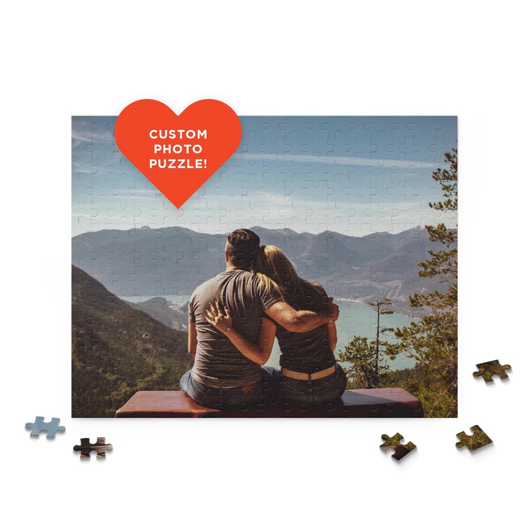 Custom Picture Puzzle, Personalized Photo Puzzle, Unique Couple Gift ...