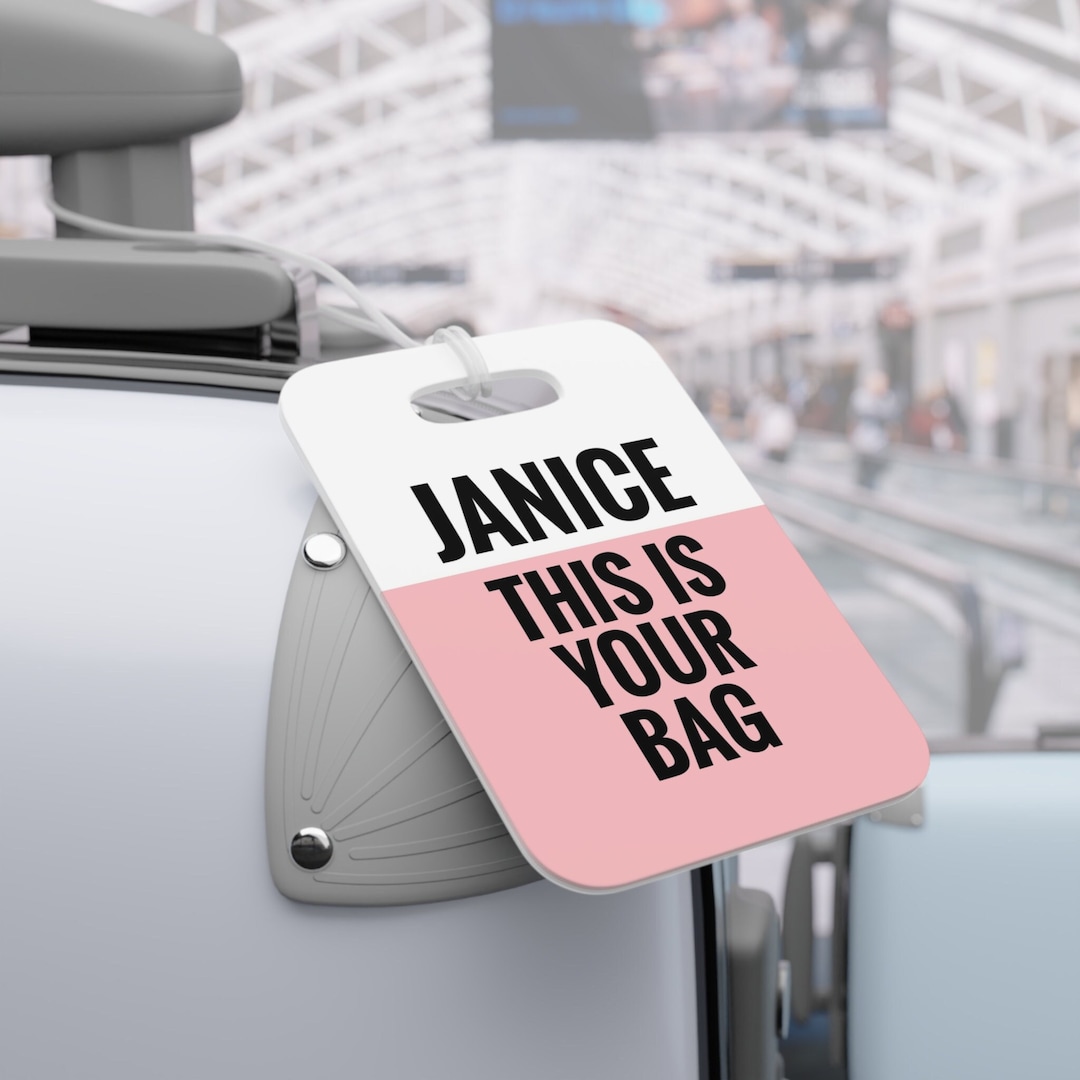Stylish & Durable Custom Luggage Tags, Personalized Luggage Label ...