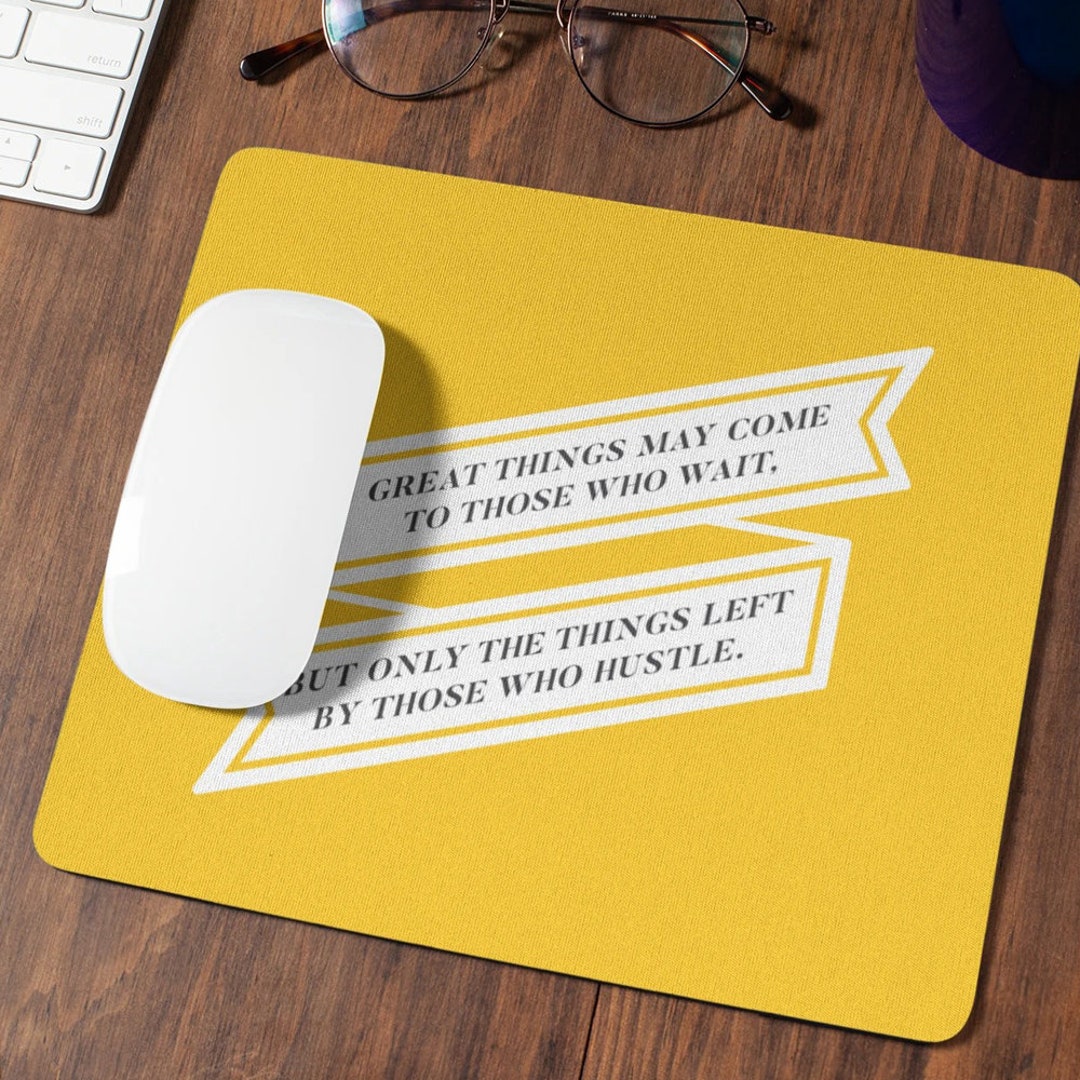 Amazing Mouse Pad for Those Who Hustle: Abraham Lincoln Quote Mousepad ...