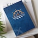 Custom Yacht Log Book, Personalized Captain's Log Boating Journal ...