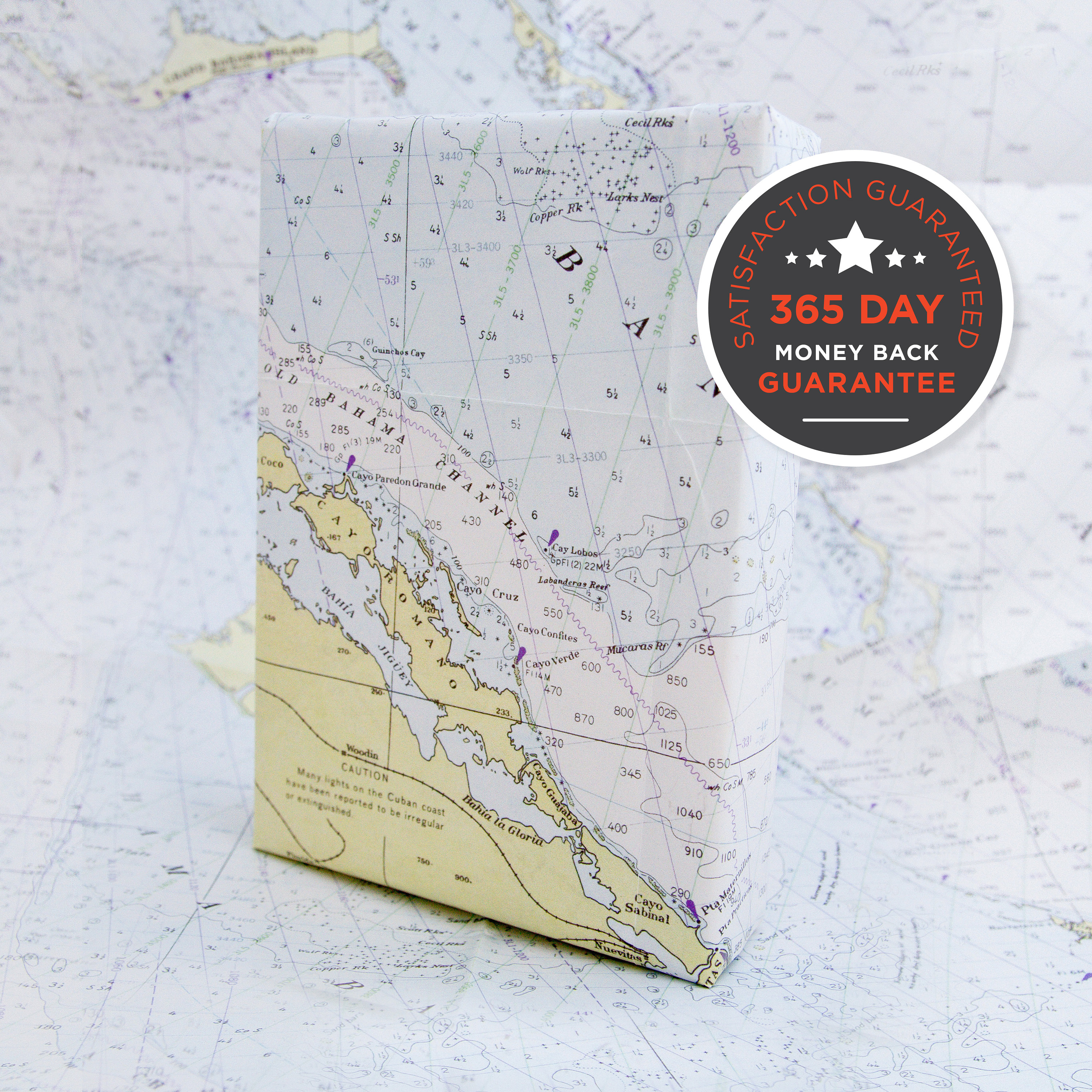 Unique Nautical Chart Wrapping Paper: Perfect Nautical Baby | Etsy