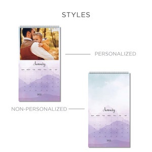 Custom 2024 Calendar: Personalized Photo Wall Planner, Family Travel ...