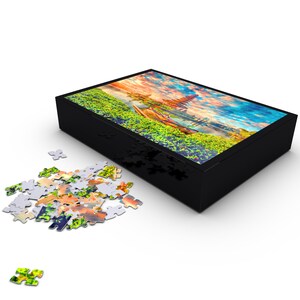 Beautiful Bali Temple Puzzle: Pura Bali Jigsaw Puzzles. Travel Puzzles ...