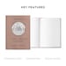Personalized Cabin Guestbook, Modern Vacation Rental Airbnb Guest Book ...
