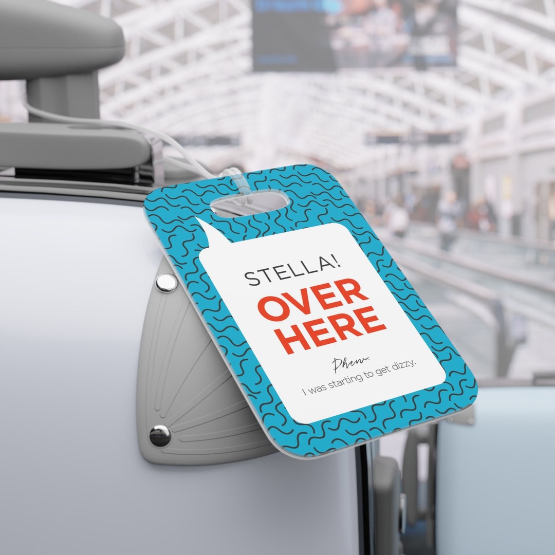 Luggage Tag With Your Name, Fun Personalized Luggage Tag Favor, Gift ...