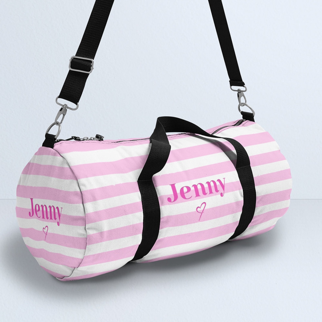 Personalized Baby Children Kids Duffle Bag, Monogrammed Weekender Bag ...