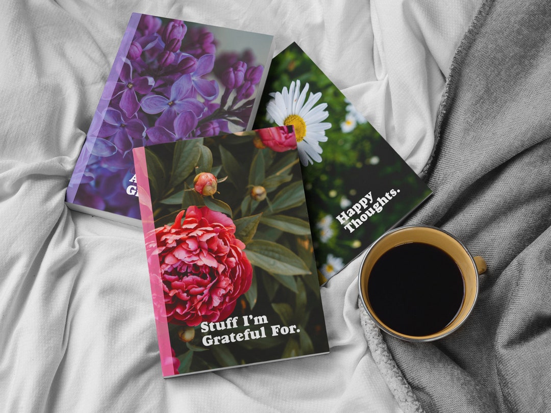 Personalized Gratitude Journal, Mindfulness Wellness Diary, Daily ...