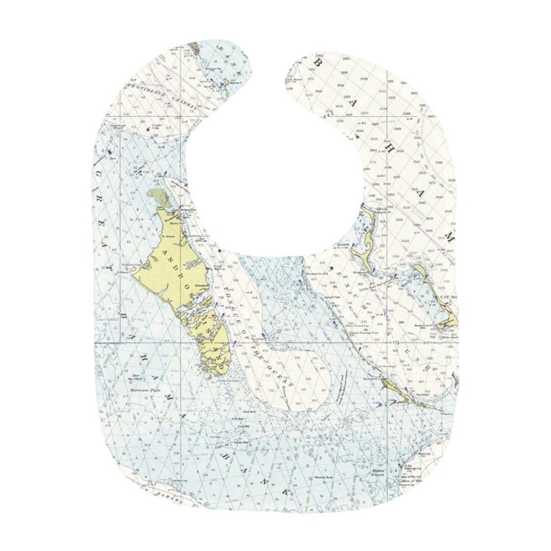 Map Print Baby Bib: Travel Theme Baby Shower Gift Idea. Baby Girl Gift ...