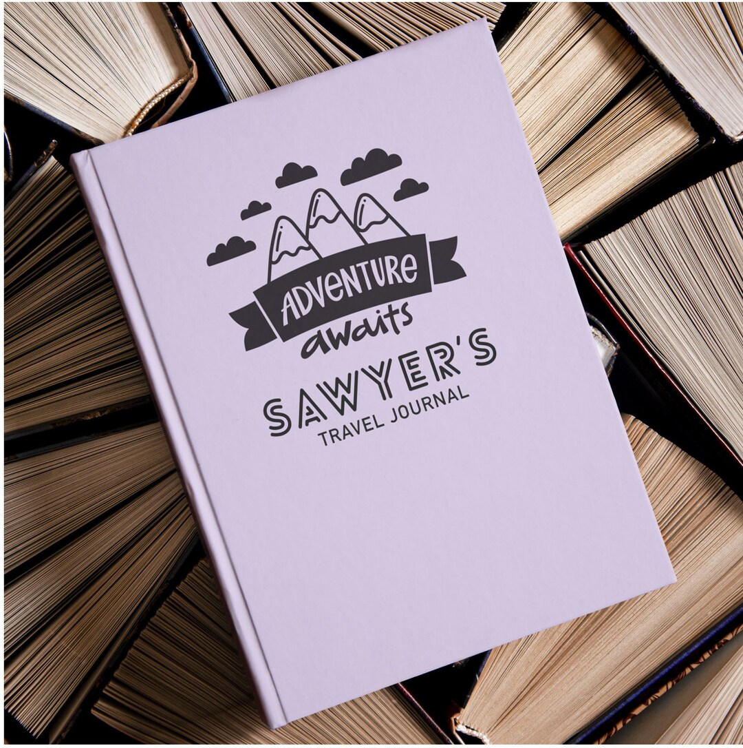 Custom Travel Journal, Personalized Journals and Notebooks, Travel Gift ...