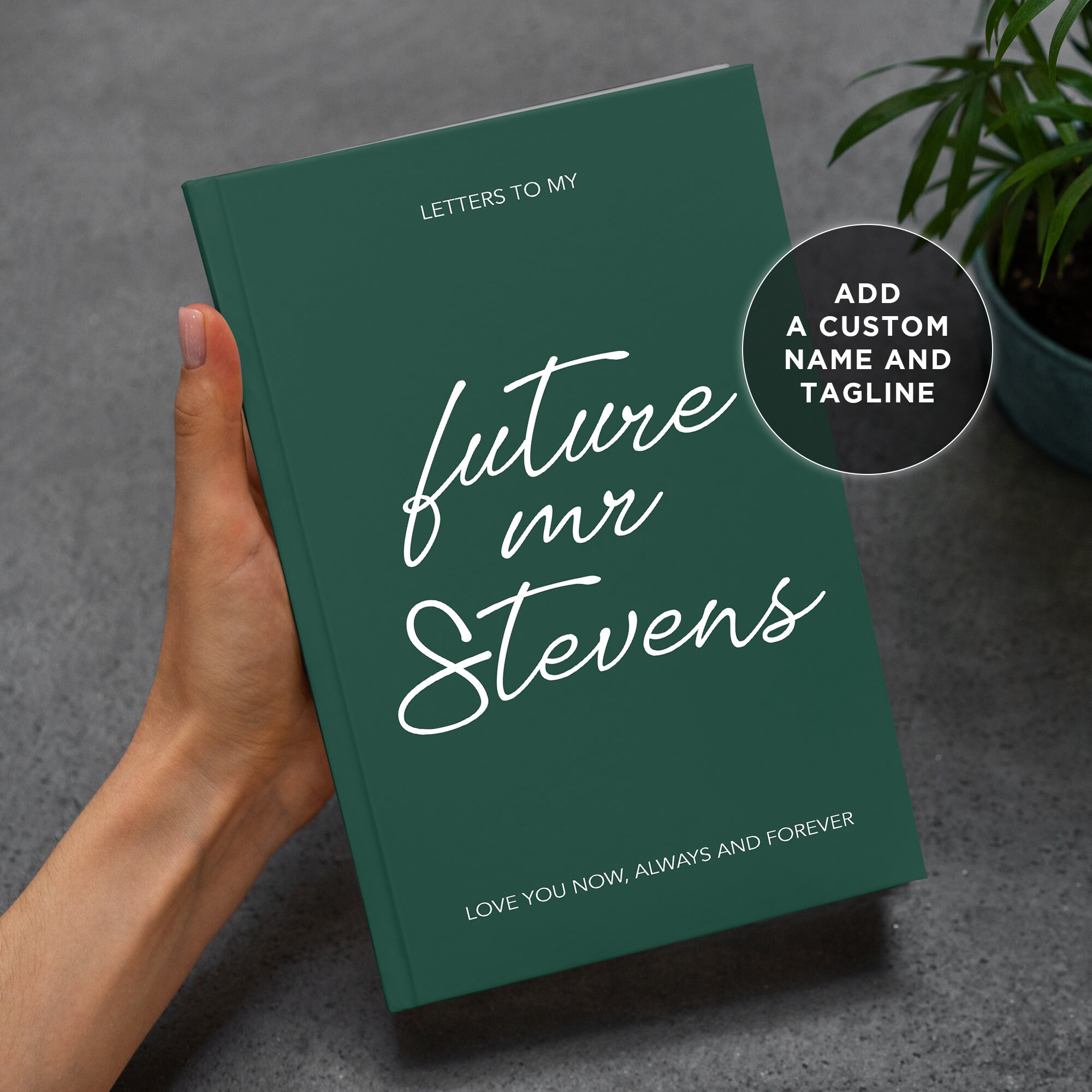 Future Husband Letters Custom Journal, Personalized Letters to Loved ...