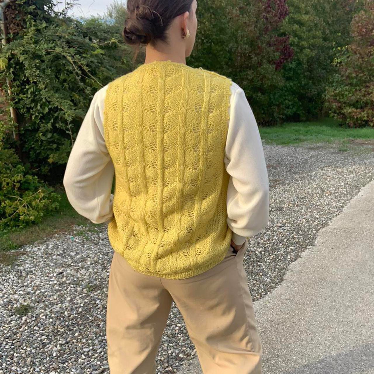 Mustard Vest - Etsy