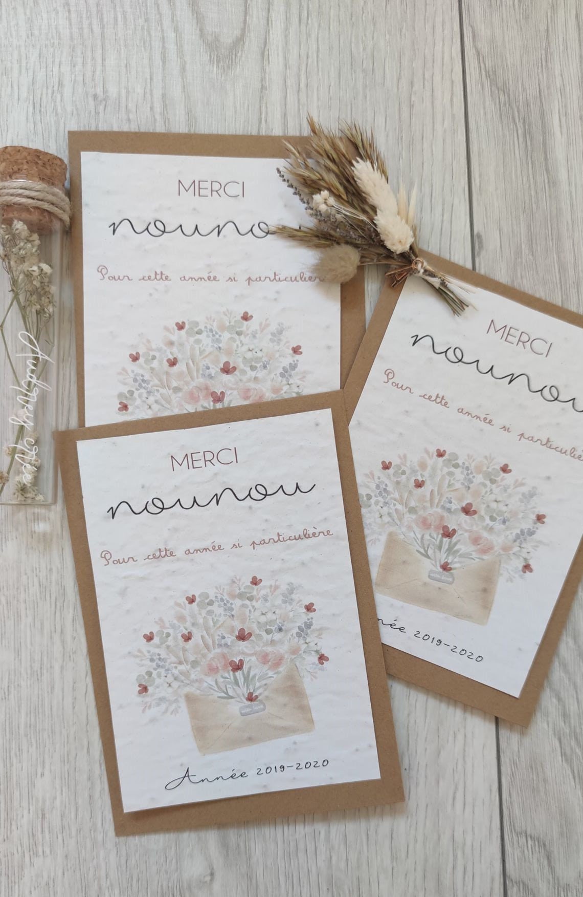 Carte à planter merci nounou merci nounou carte merci - Etsy France