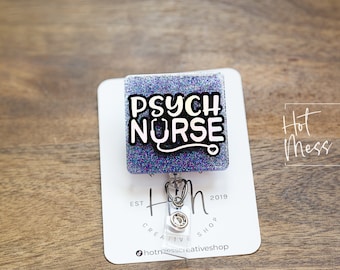 Psych Nurse Badge - Etsy