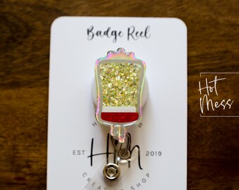 Blood Bank Badge Reel - Etsy