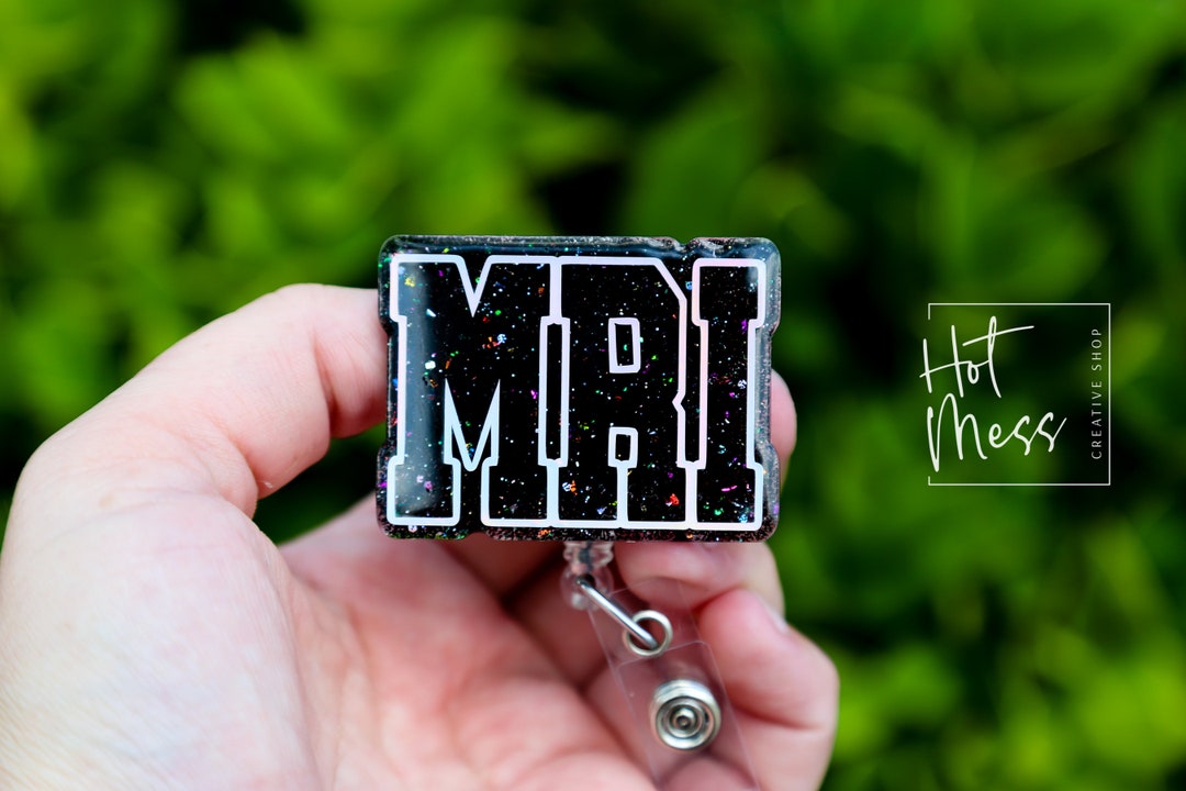 MRI Badge Reel, Cute Nurse Badge Reel, Radiology Badge Reel ...