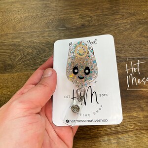 Stoma Bag Badge Reel, Ostomy Bag Pin, Colostomy Bag Badge ID - Etsy