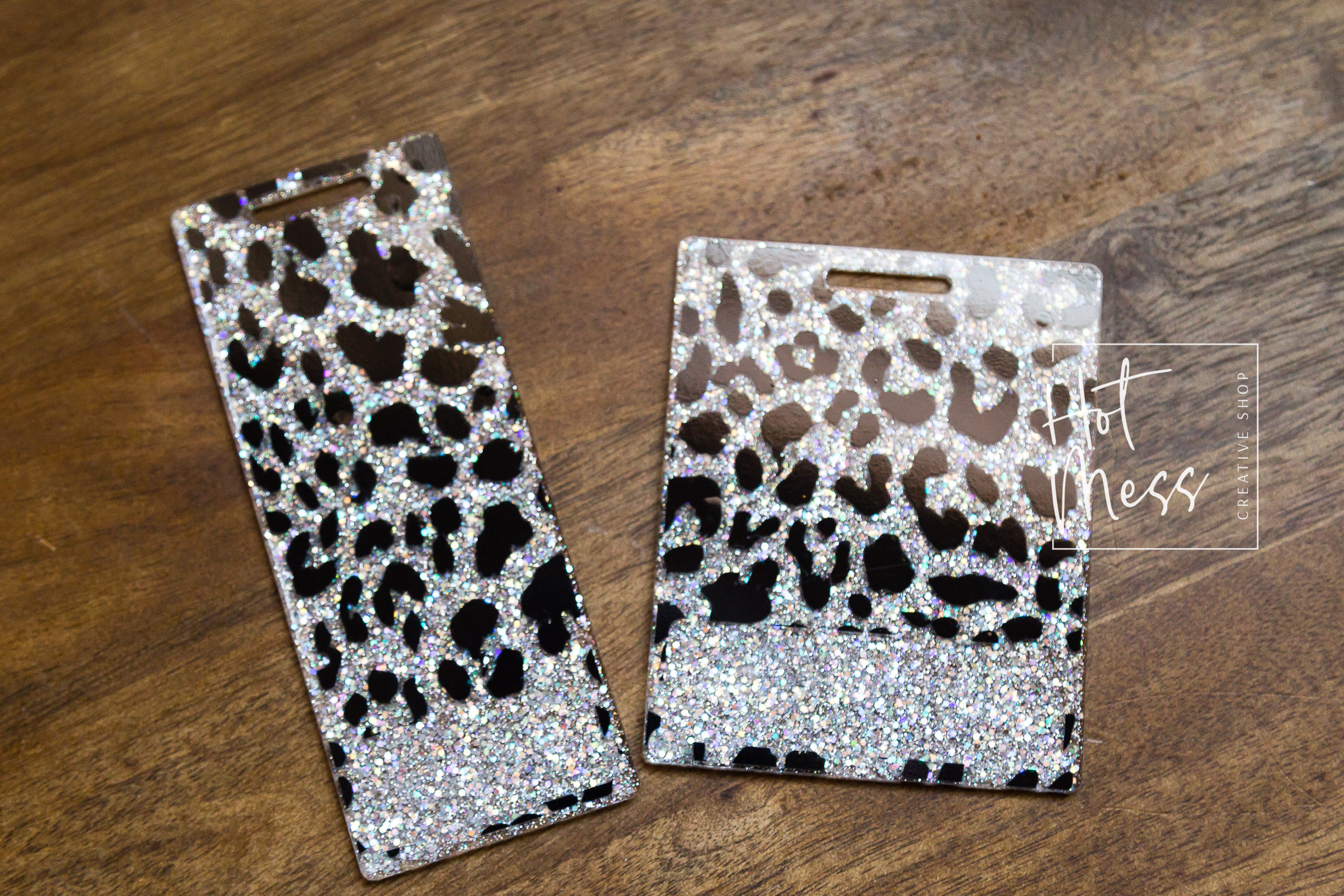 Leopard Print Badge Buddy | Etsy