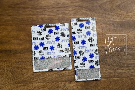 EMT Badge Buddy Paramedic Badge ID EMS Badge Id | Etsy