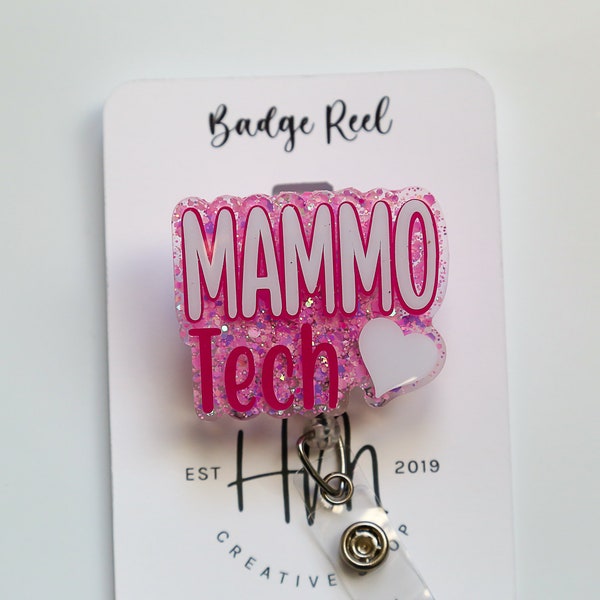 Mammo Tech Badge Holder - Etsy