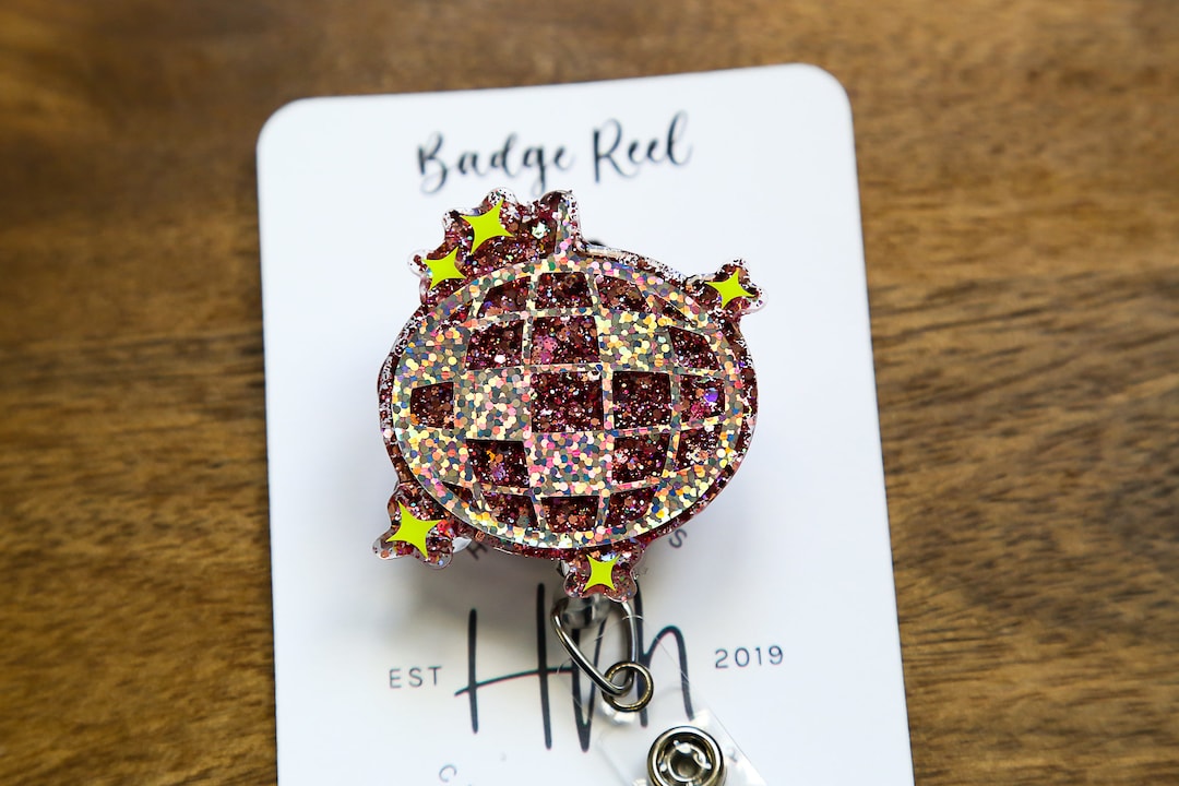 Disco Ball Badge Reel, New Years Badge Reel, Funny Badge Reel ...