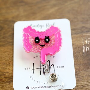 Intestines Badge Reel, GI Id Holder, GI Nurse ID Holder ...