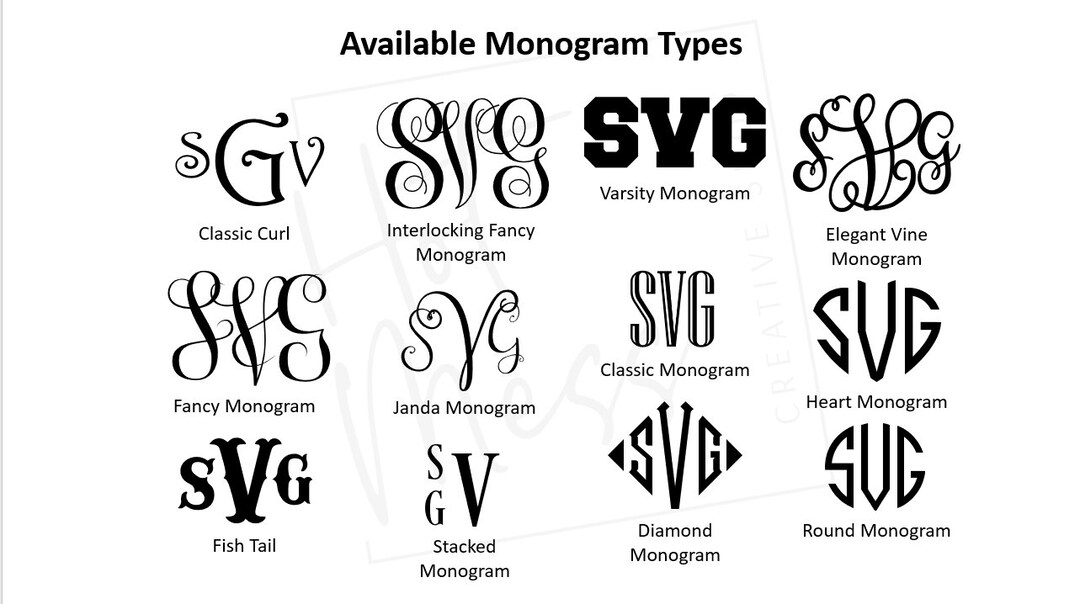 Monogram Decal, Personalized Decal, Custom Name Decal, Wedding Decals ...