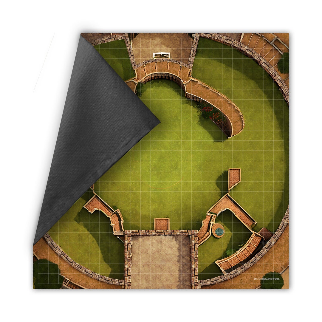 Colosseum Map, Dnd Cloth Battle Map, Size L/M/S - Etsy UK