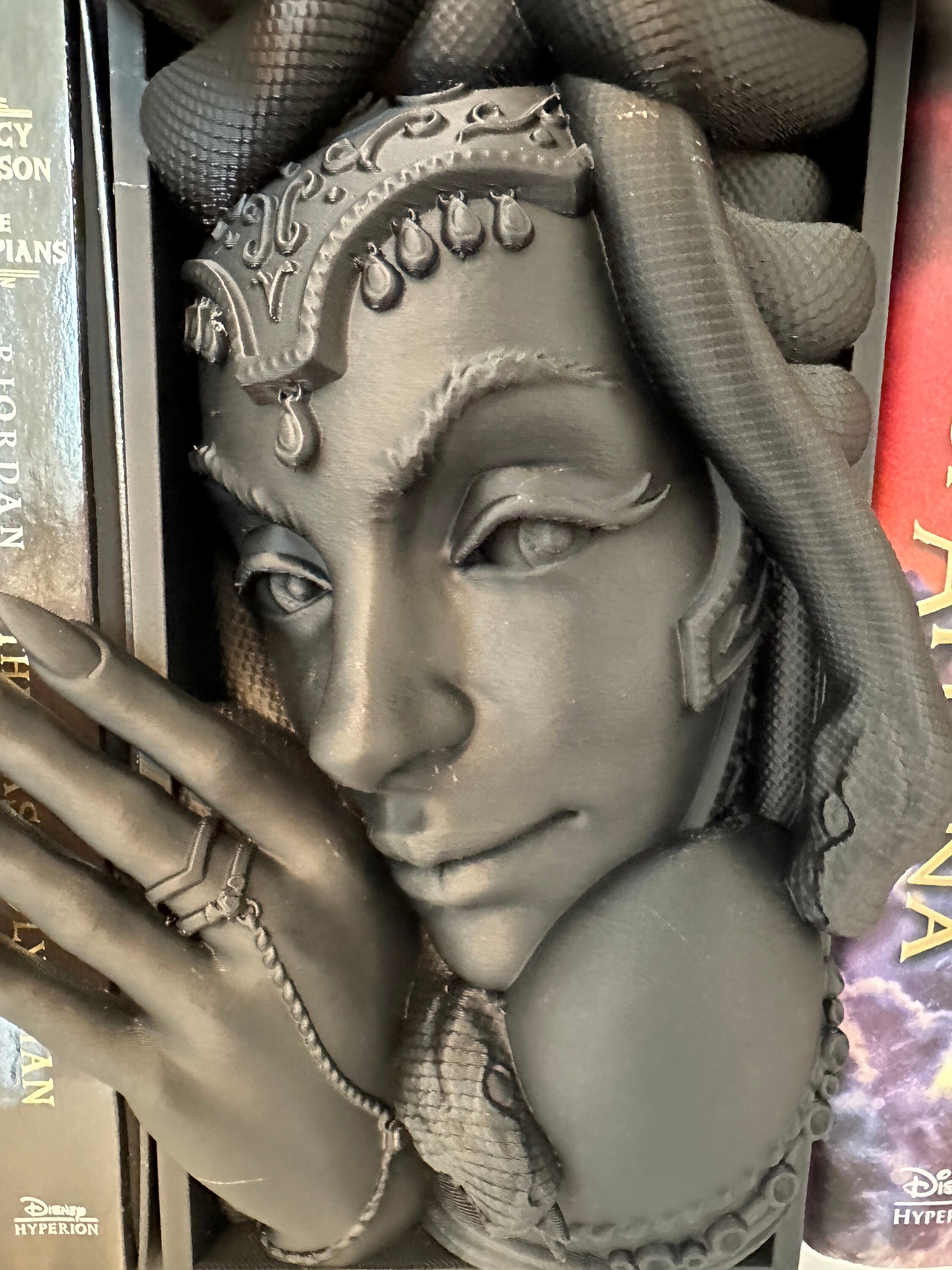 Medusa Booknook Black, Fantasy Gift - Etsy