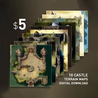 Castle Dragon - Etsy