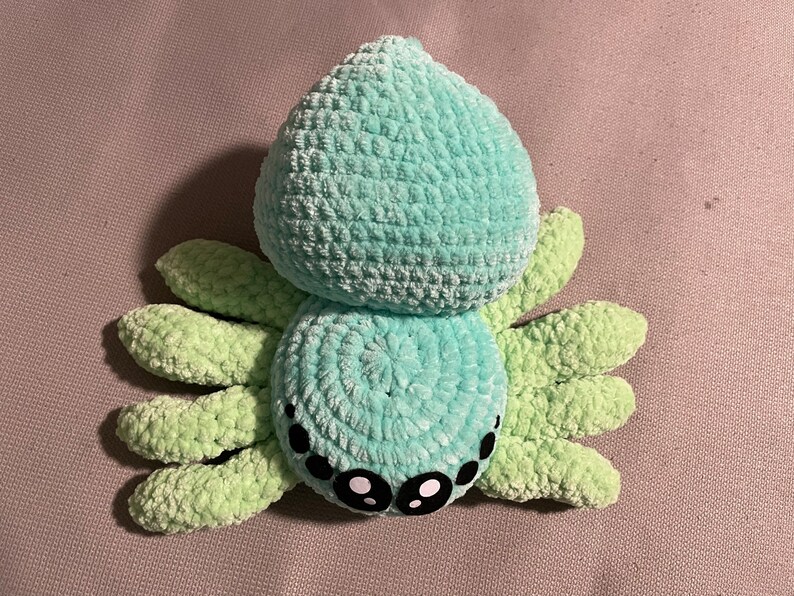 Custom Chunky Spider Plushie Spider Stuffed Plush Animal - Etsy