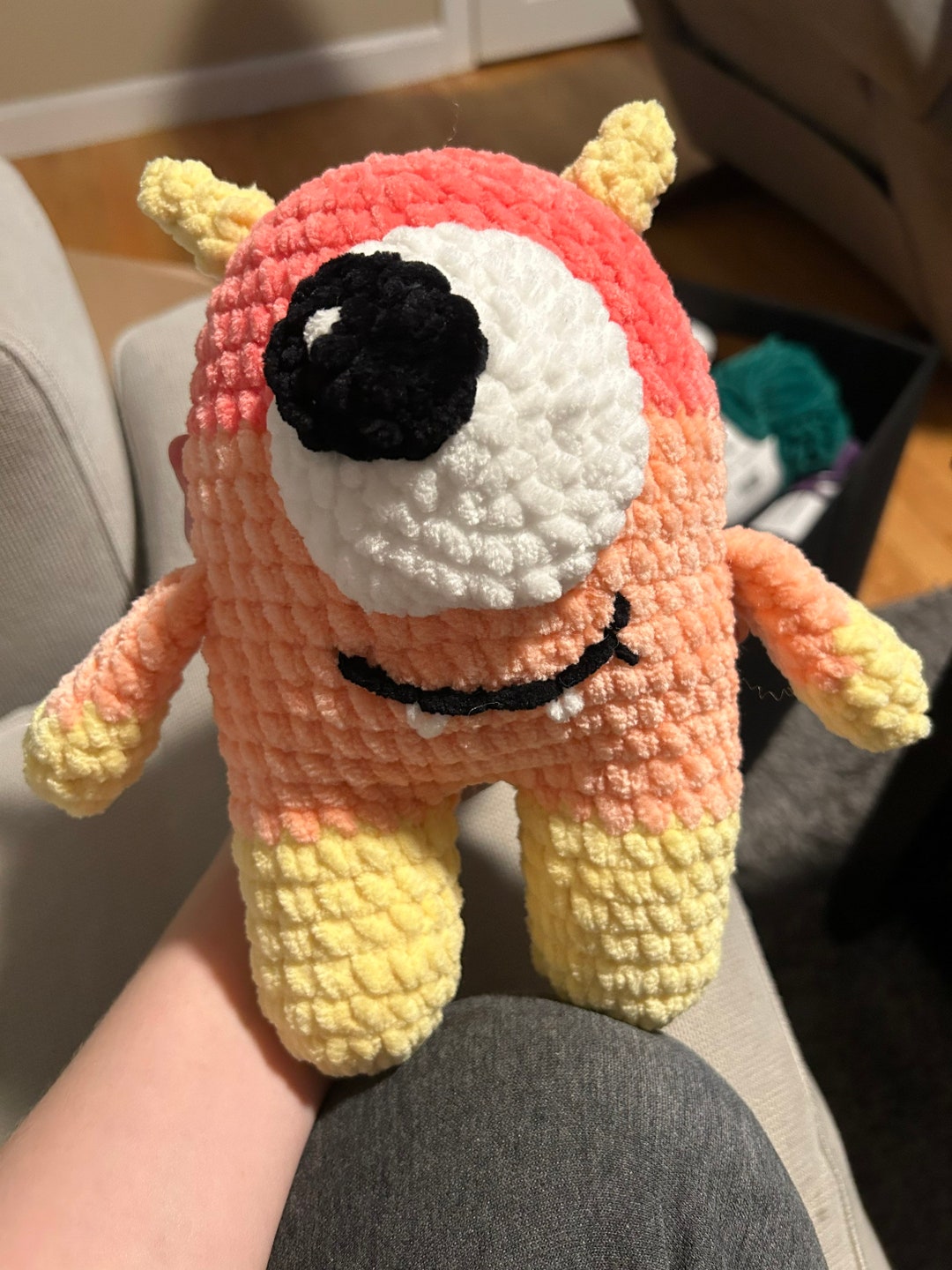 Plush Cyclops Alien Monster, Stuff Alien, Stuffed Animal Monster - Etsy