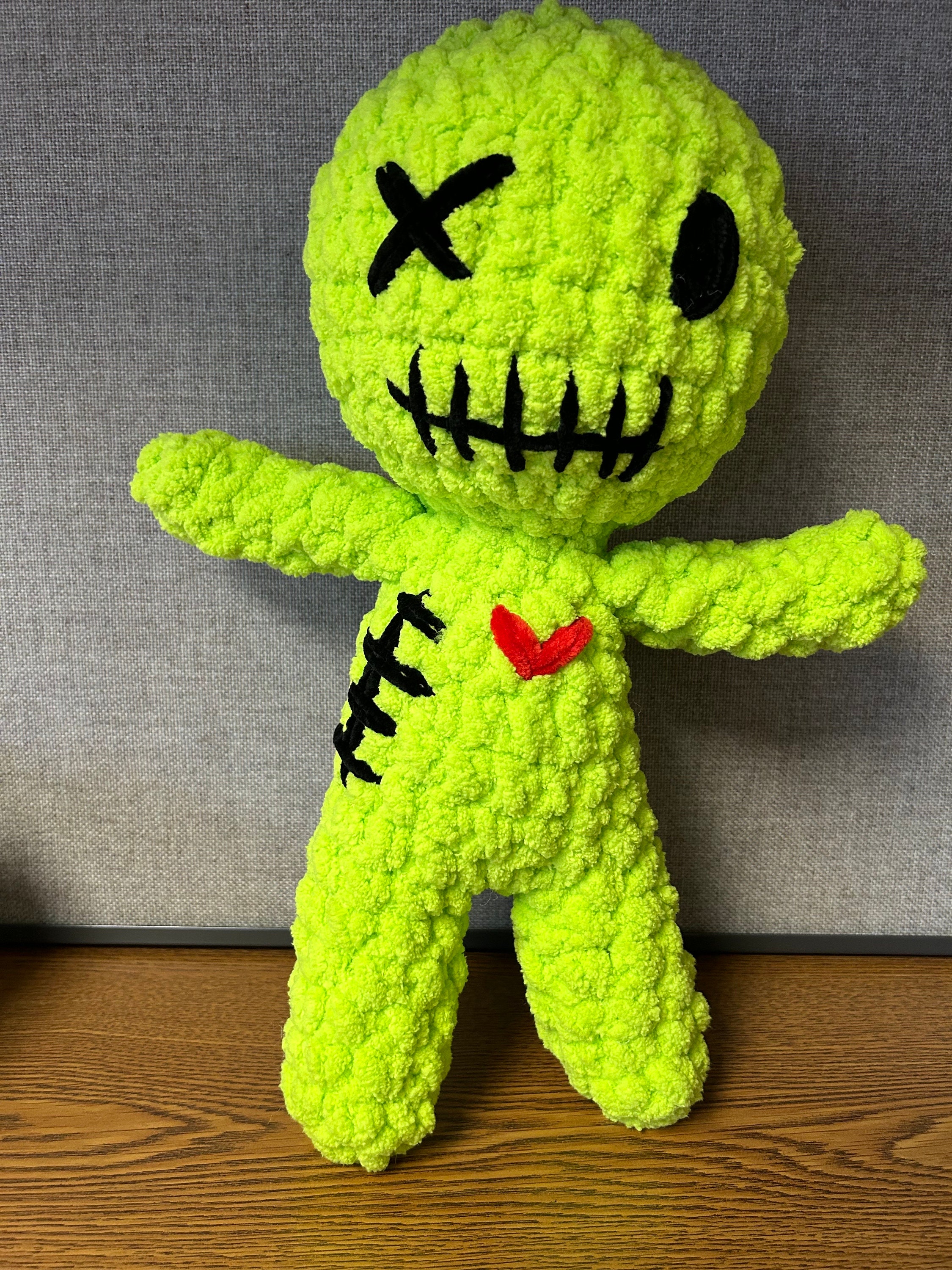 XL Voodoo Doll Plushie, Hangmade Stuffed Voodoo Doll, Custom Voodoo ...