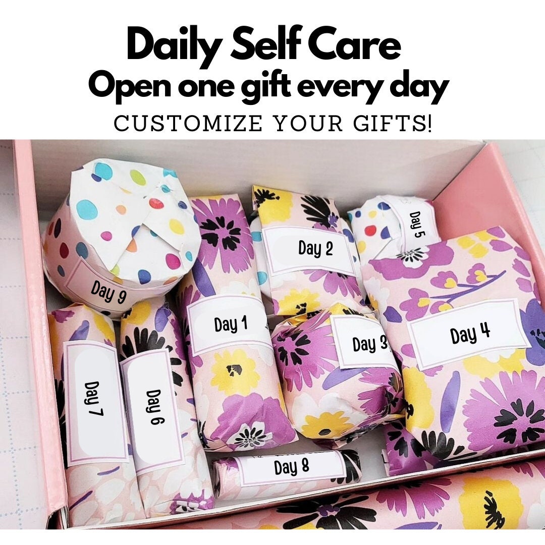 Days of Self Care Gift Box Daily Self Care Just Because Encouragement ...