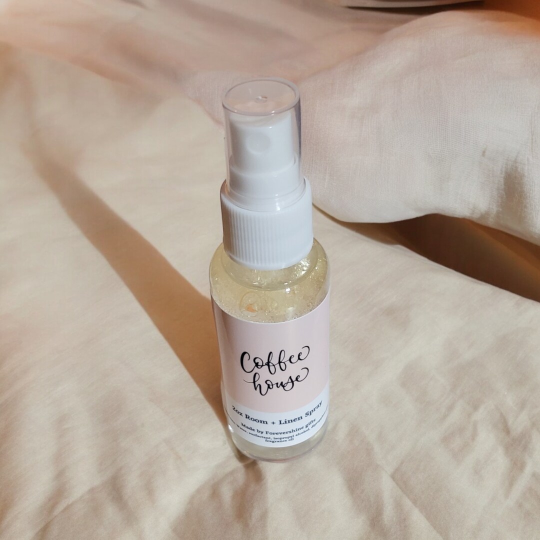 Coffee House Room Spray: Cappuccino, Caramel & Vanilla Scent - 2oz - Etsy