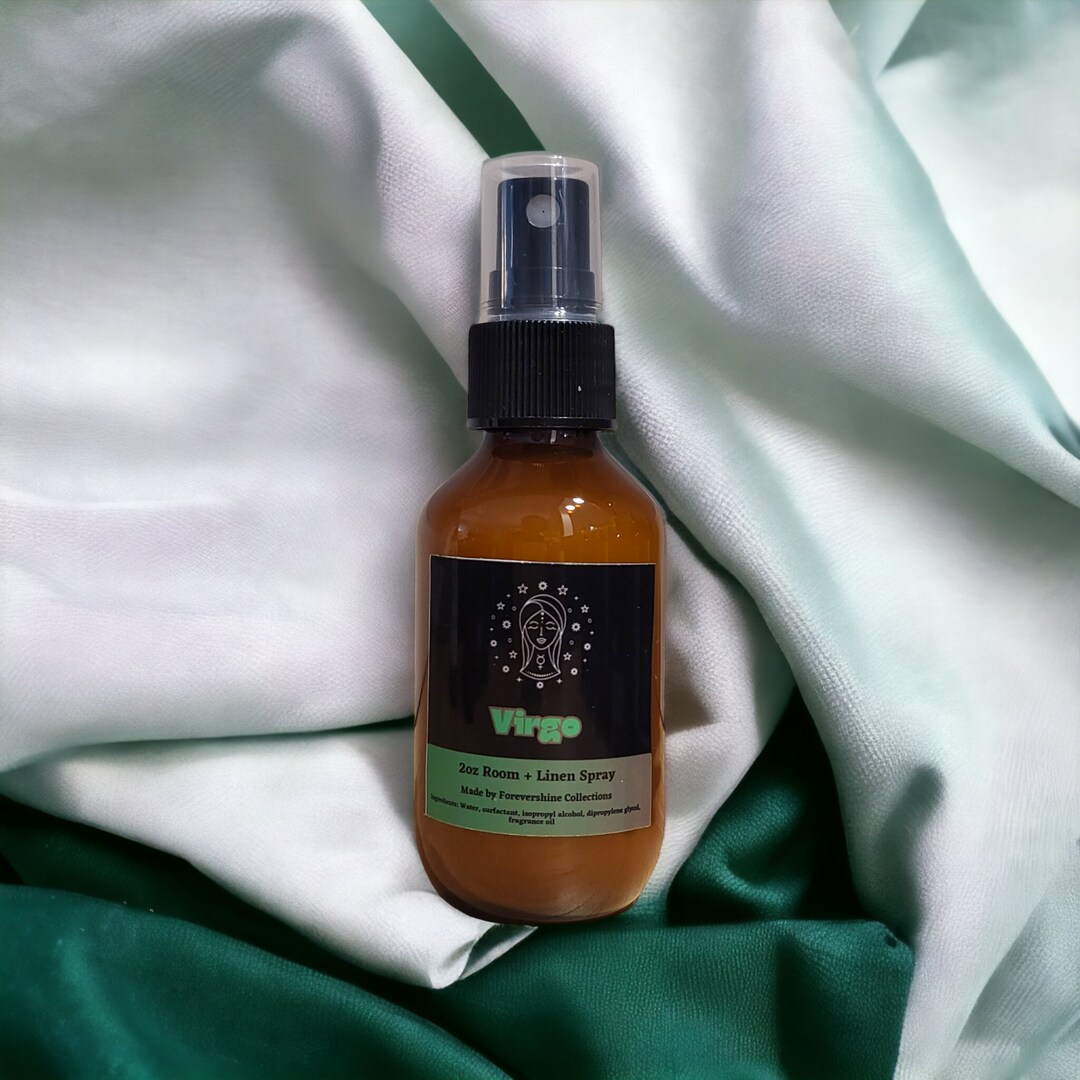 Virgo Zodiac Room Spray: Earthy Scent, Aromatherapy Linen Spray (2oz ...