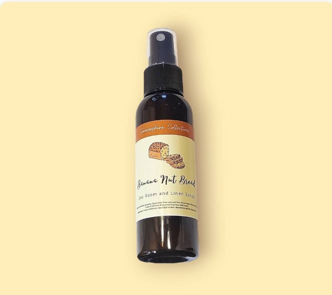 Banana Nut Bread Room Spray - Banana Linen Spray - Banana Scented Spray ...