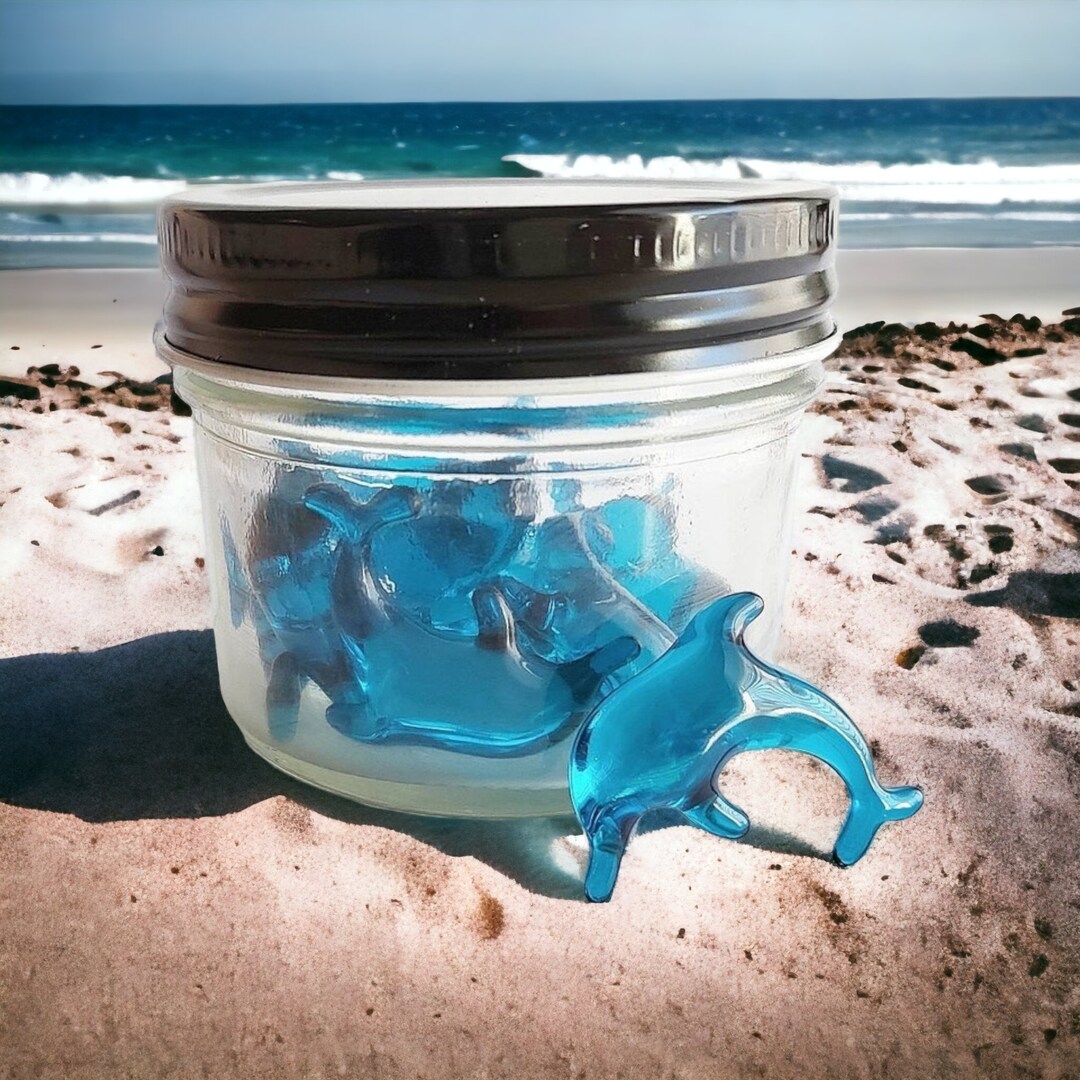 Dolphin Bath Pearls Moisturizing Bath Oil Beads Lotus Scented Dolphin ...