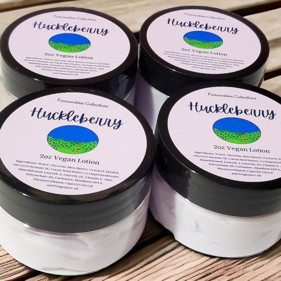 Huckleberry 2oz Vegan Lotion - Mini Lotion - Travel Lotion ...