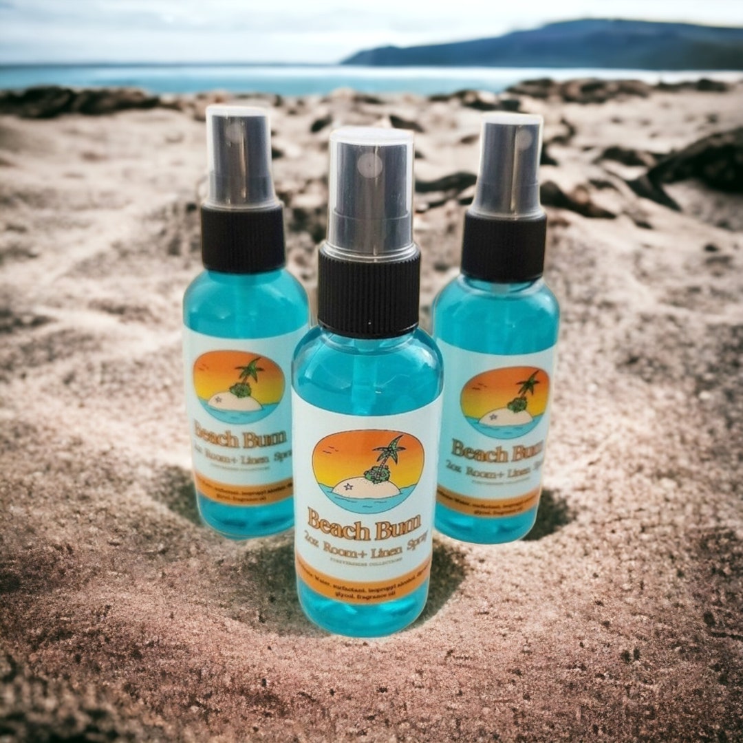 Beach Bum Room Spray - Beach Scented Spray - 2oz Tropical Room Spray ...