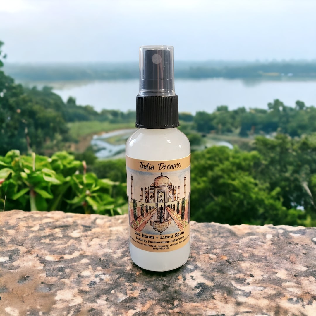 India Dreams Room & Linen Spray: Aromatic Herbs, Amber, Florals (2oz ...
