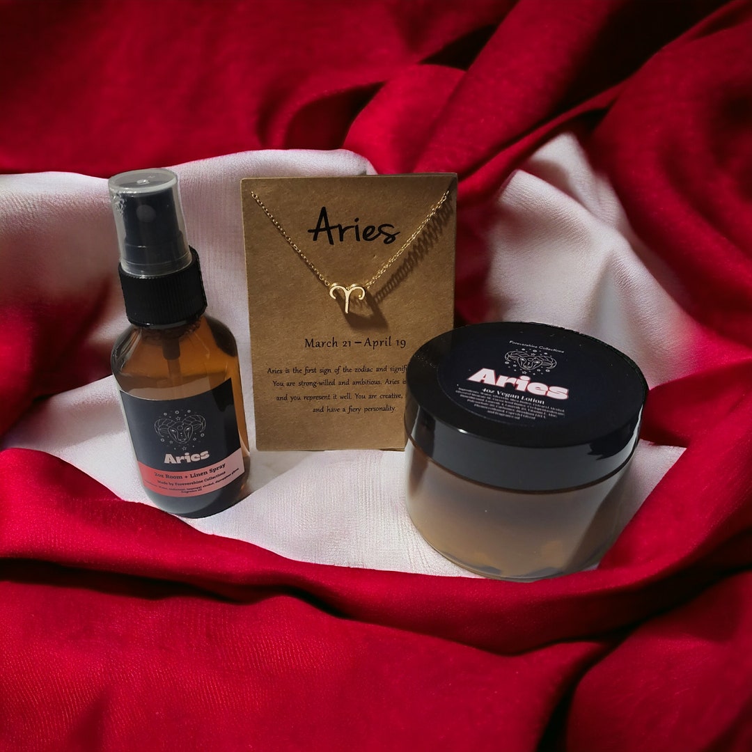 Aries Gift Set - Aries Lotion - Aries Room Spray - Aries Gifts - Lotion ...