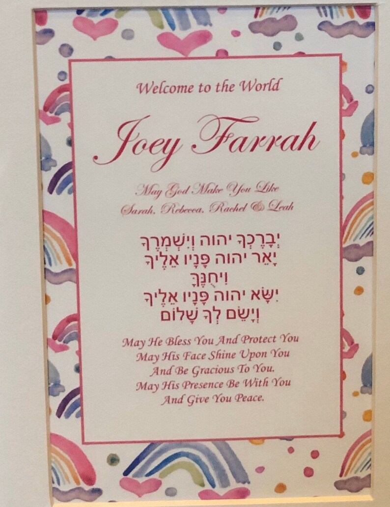 Baby Naming Gift Brit Milah Certificate Custom Baby Boy or | Etsy