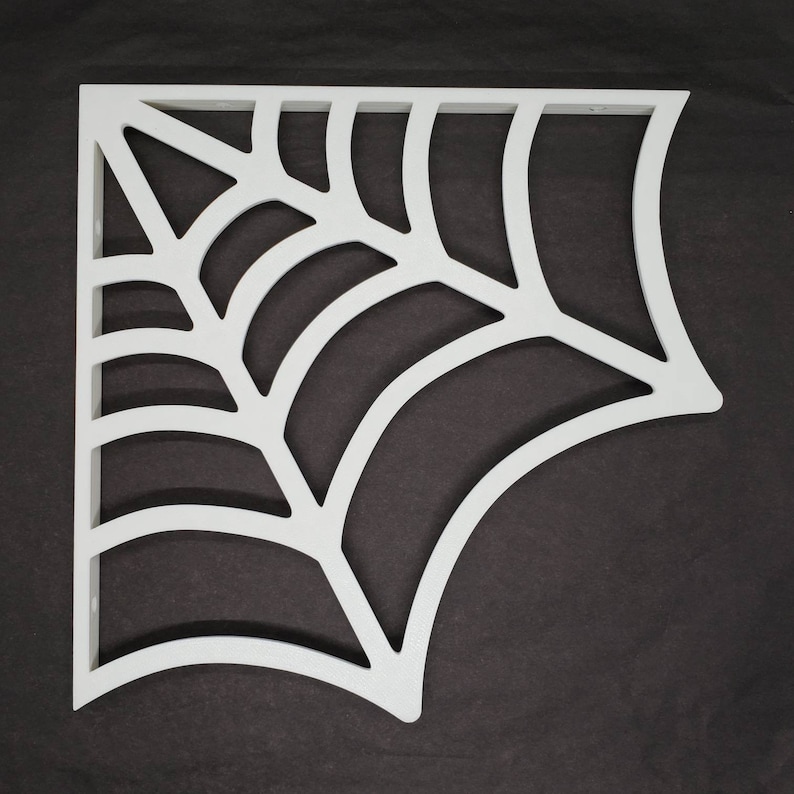 Spider Web Door Corner Gothic Home Decor Hallween Wall Art - Etsy