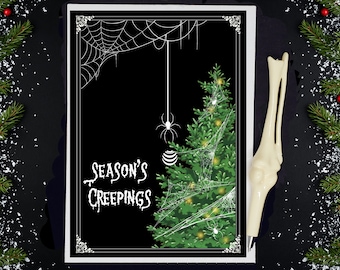 Horror Christmas Card - Etsy