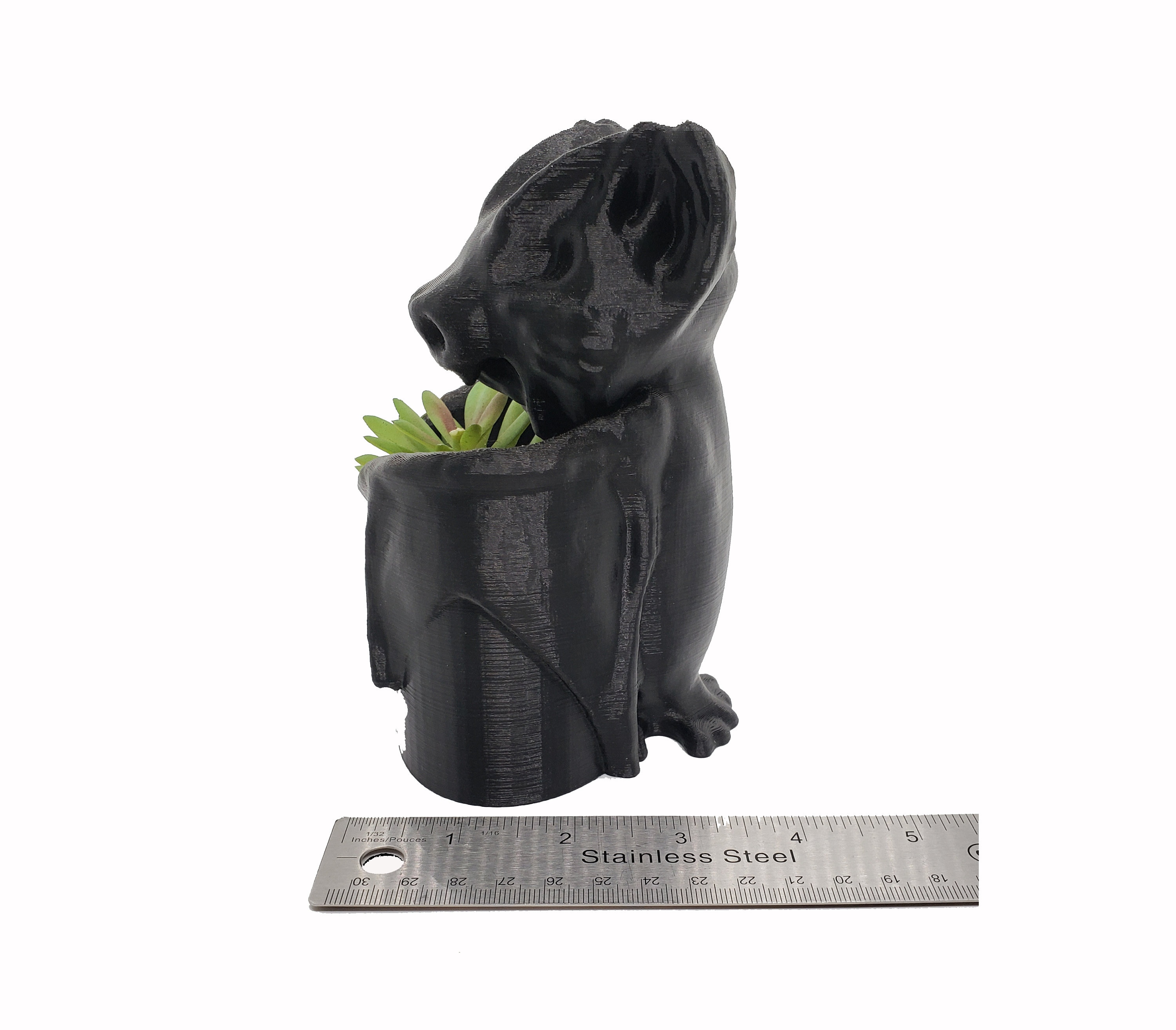 Small Bat Succulent Planter Gothic Home Decor Goth Garden | Etsy